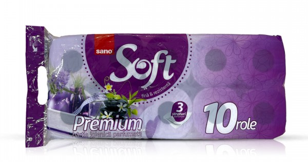 SANO PAPER TOILET PREMIUM 3 straturi