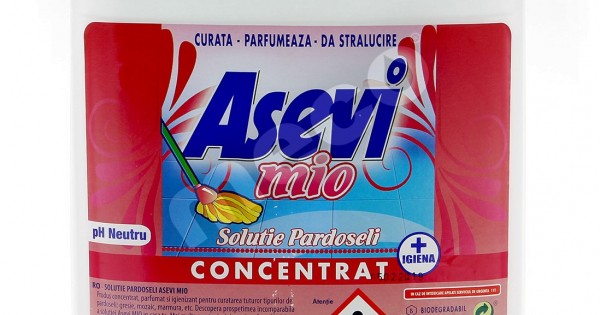 Detergent concentrat Manual pardoseli 5L Asevi Mio