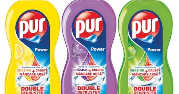 PUR Detergent Vase LEMON 450 ml